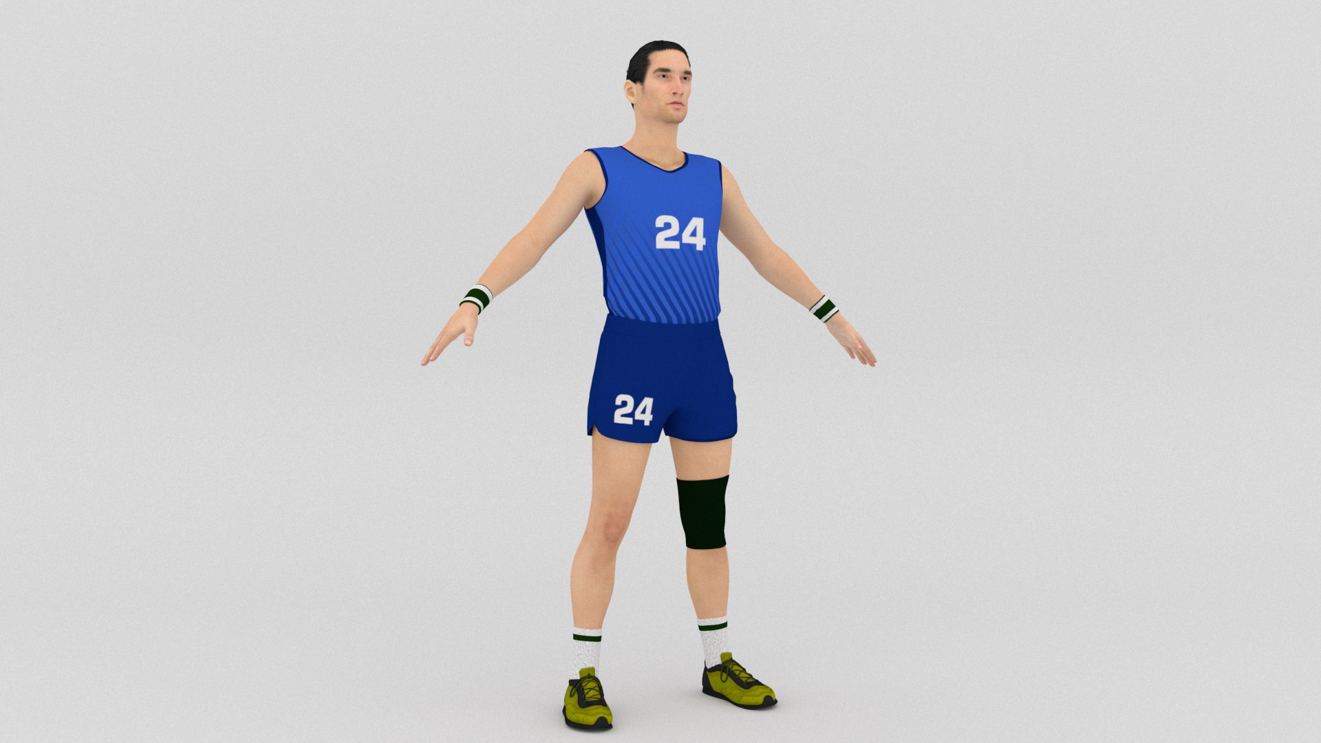 Volleyball Player V2 3D Model - TurboSquid 1738911