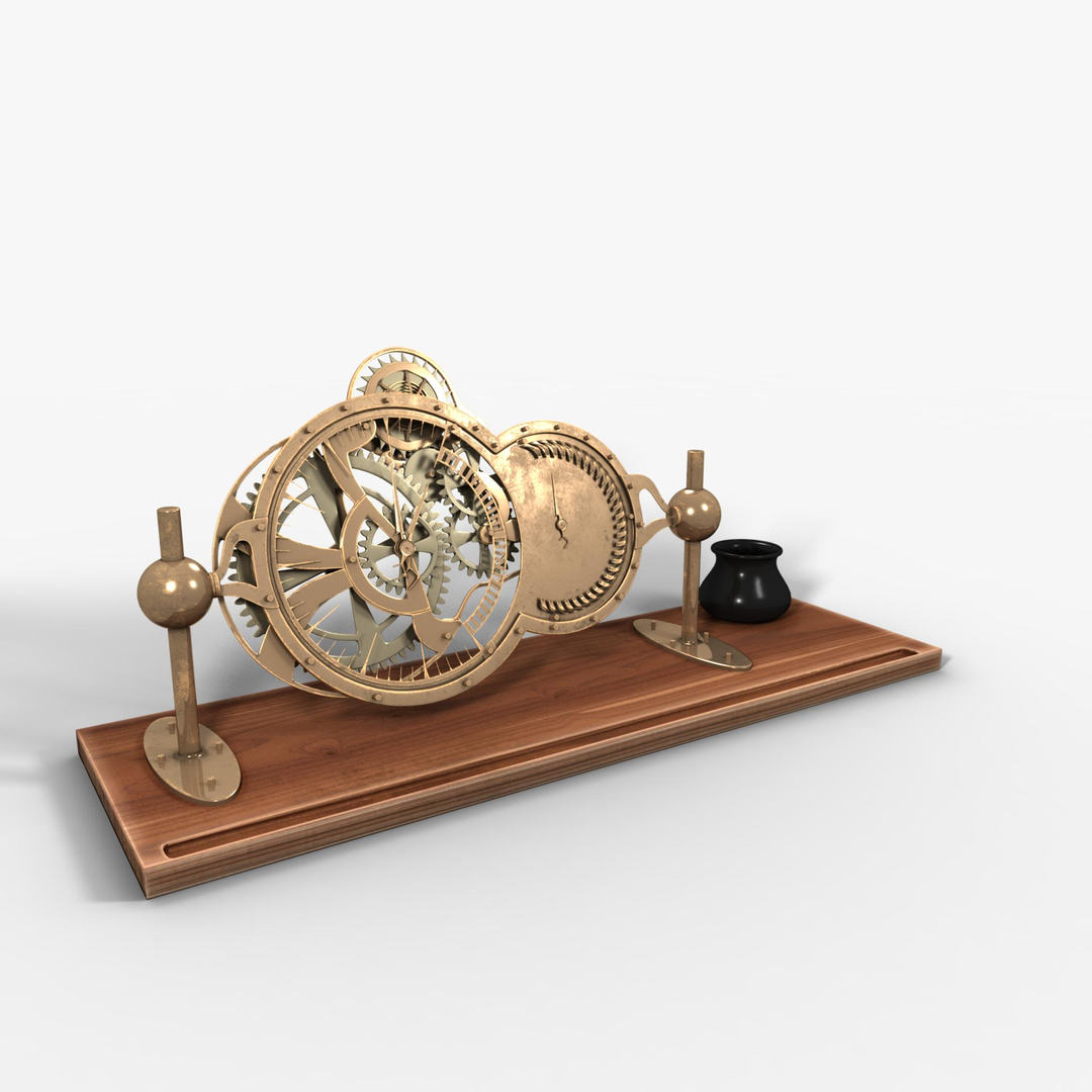 3d Model Table Clock