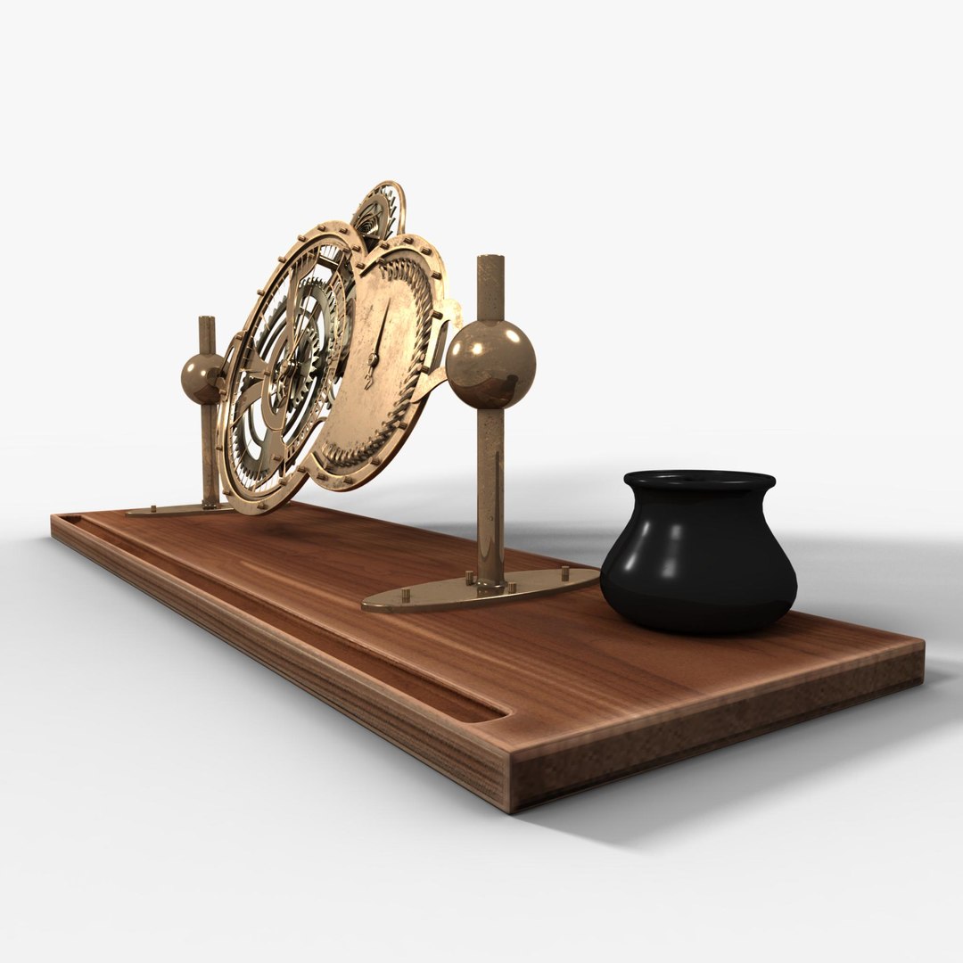 3d Model Table Clock