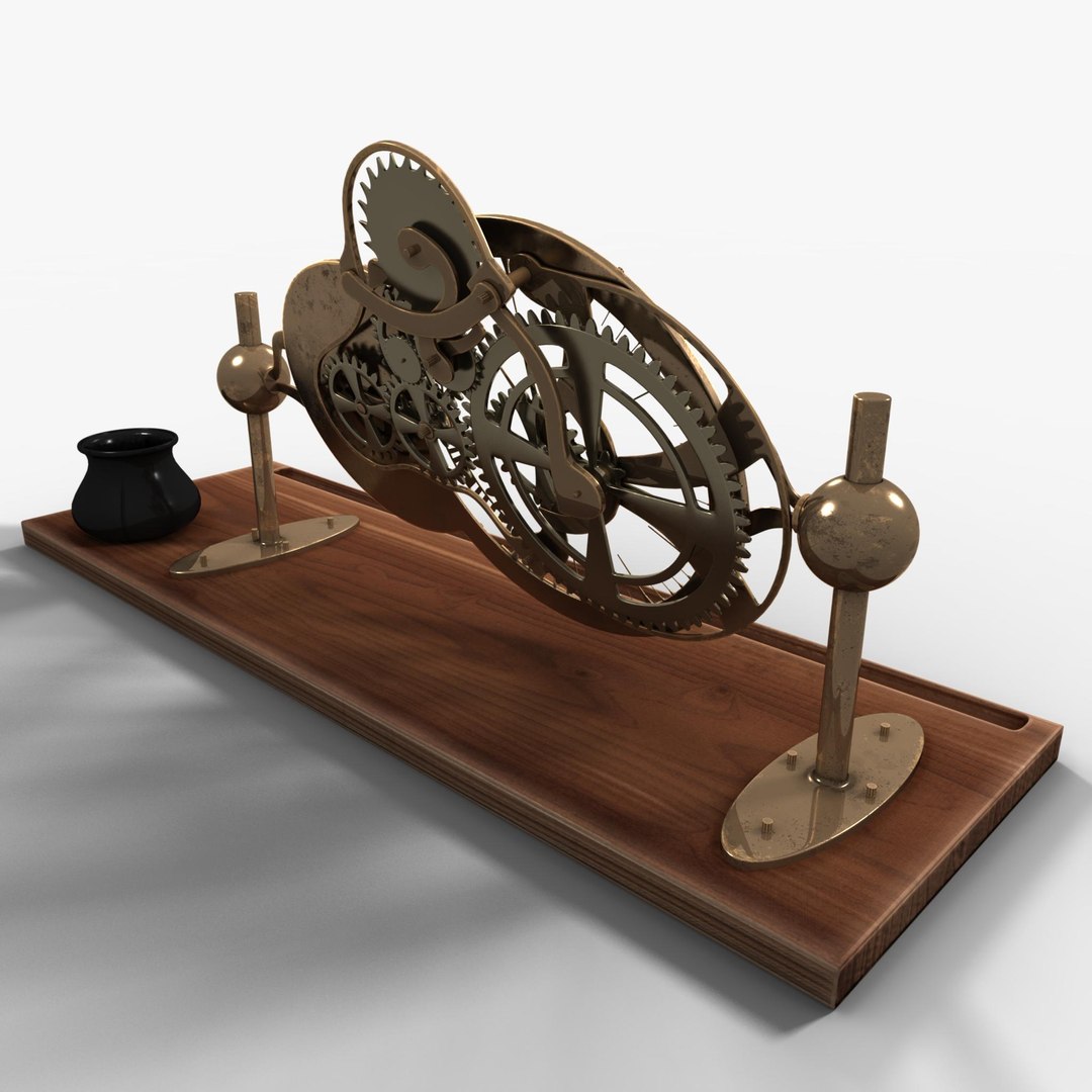 3d Model Table Clock