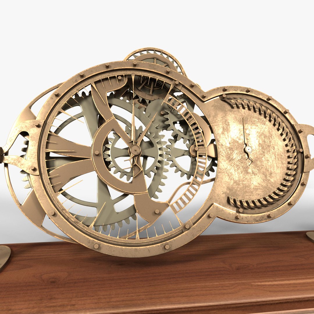 3d Model Table Clock