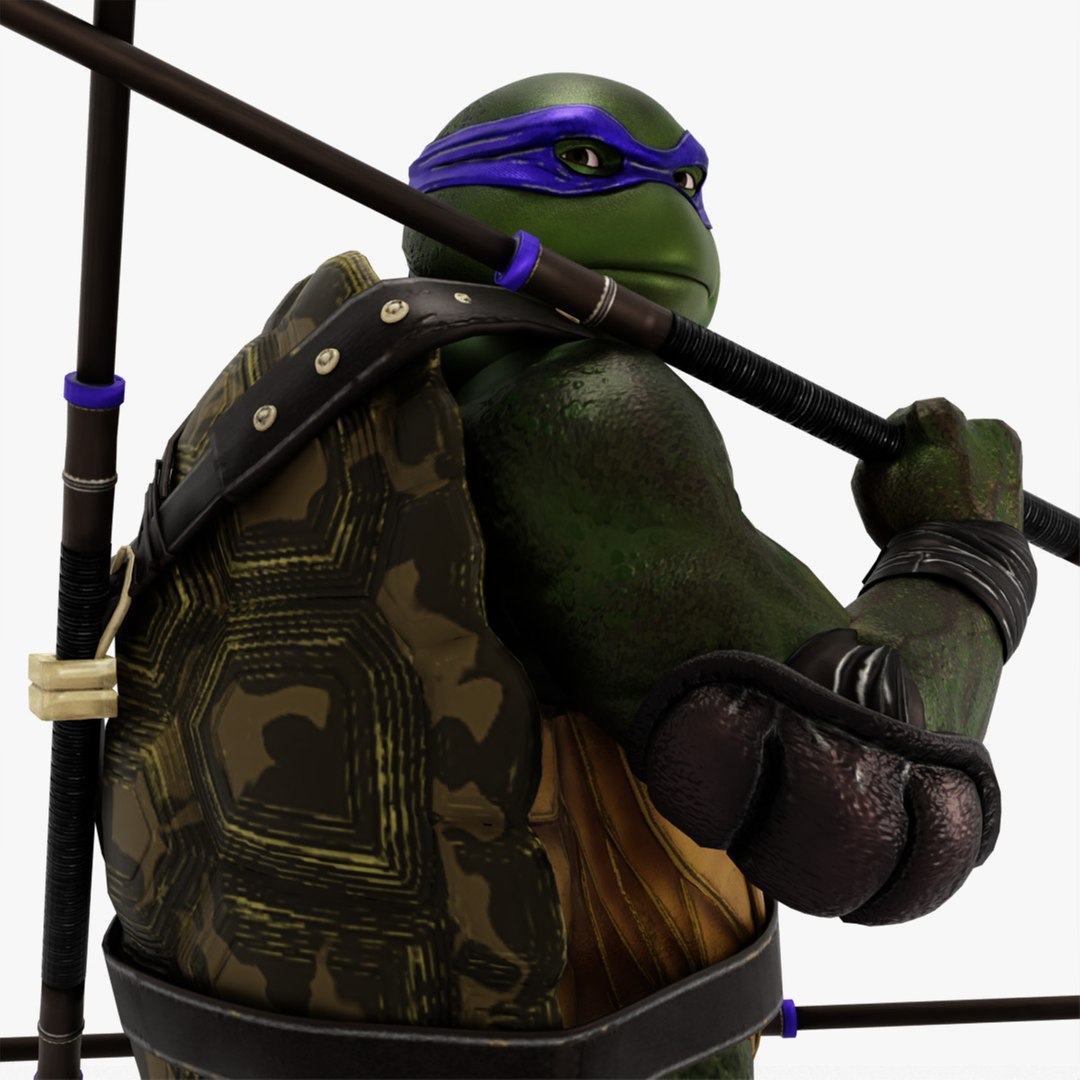 3D model REALISTIC DONATELLO TMNT - TurboSquid 2085287