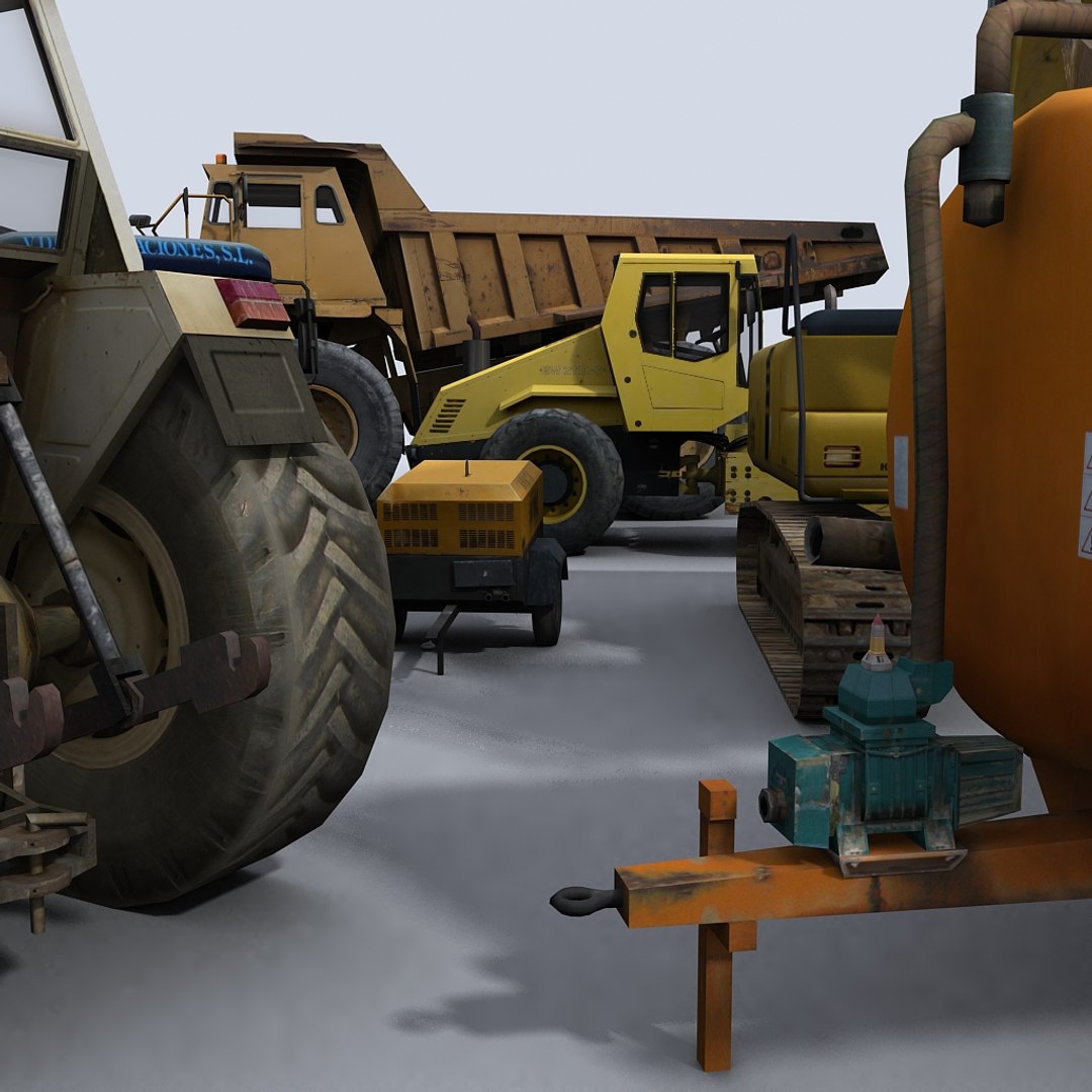 Realtime Machines Construction Public 3d Model