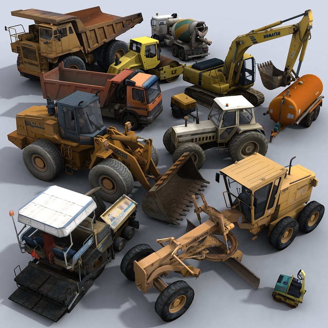 Realtime Machines Construction Public 3d Model