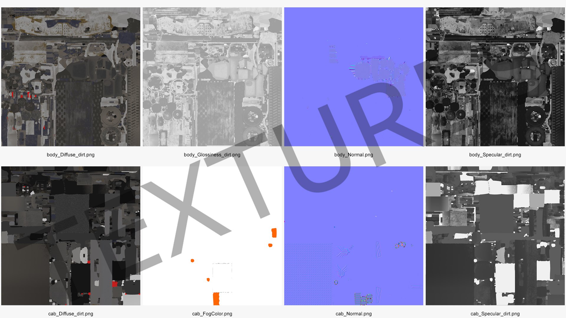 Heavy Duty Single Drum Compactor Dirty Rigged For Cinema 4D Model ...