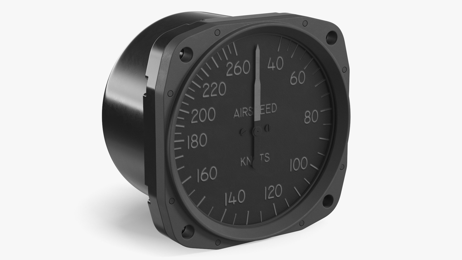 Beechcraft Fahrtmesser 8030-K1153 mit Pitot-Öffnungen Cessna Typ 3D ...