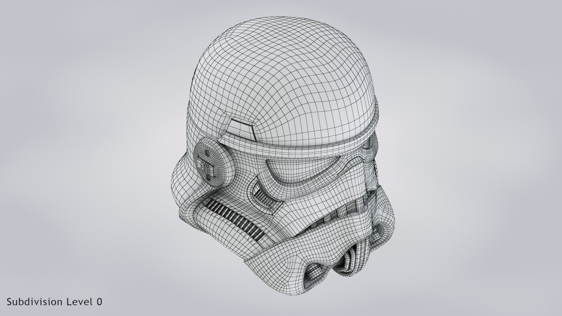 3D stormtrooper helmet model - TurboSquid 1551172