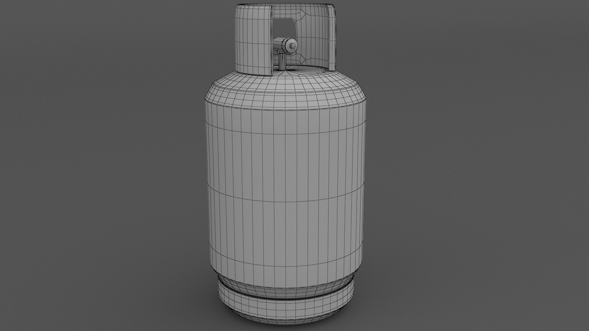 Gas Cylinder 01 3D Model - TurboSquid 1822295