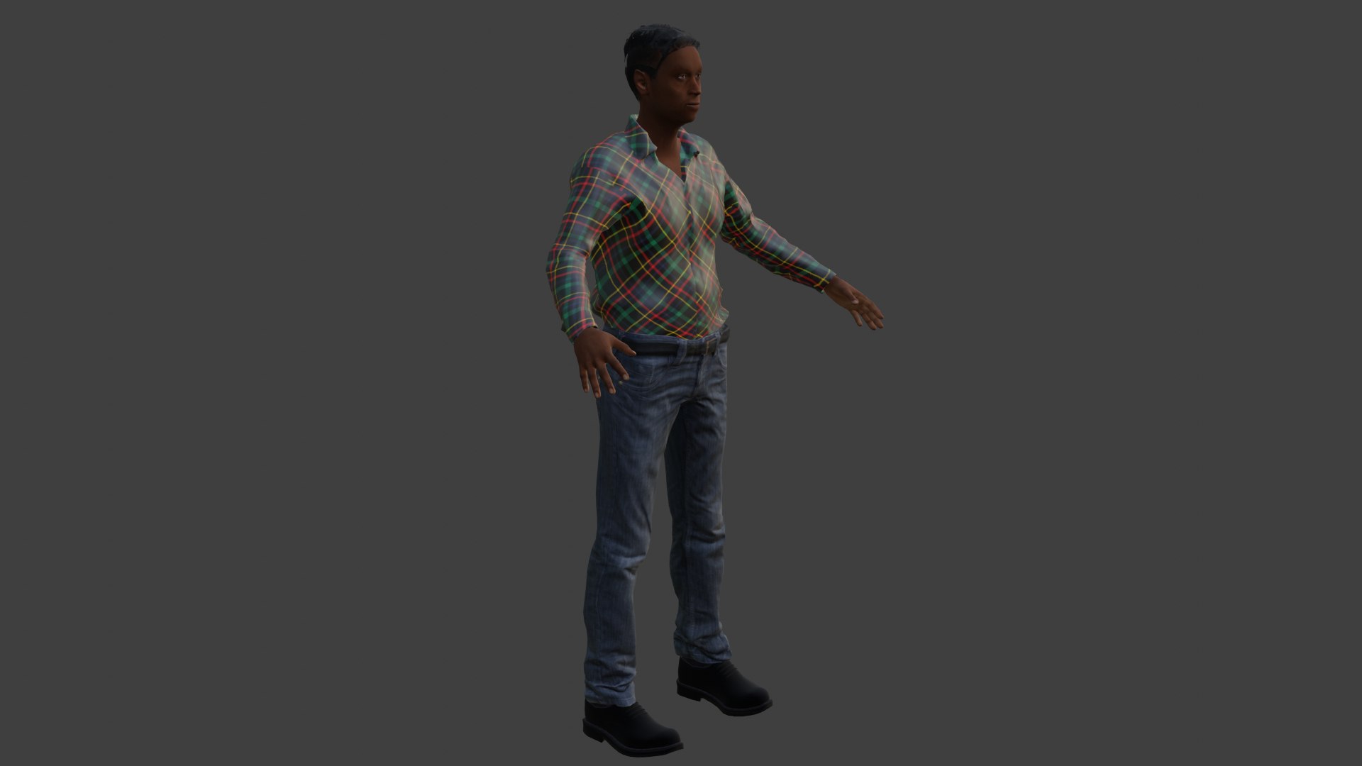 Man Unity Unreal 3D model - TurboSquid 1828723
