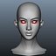 3d Girl Head Model