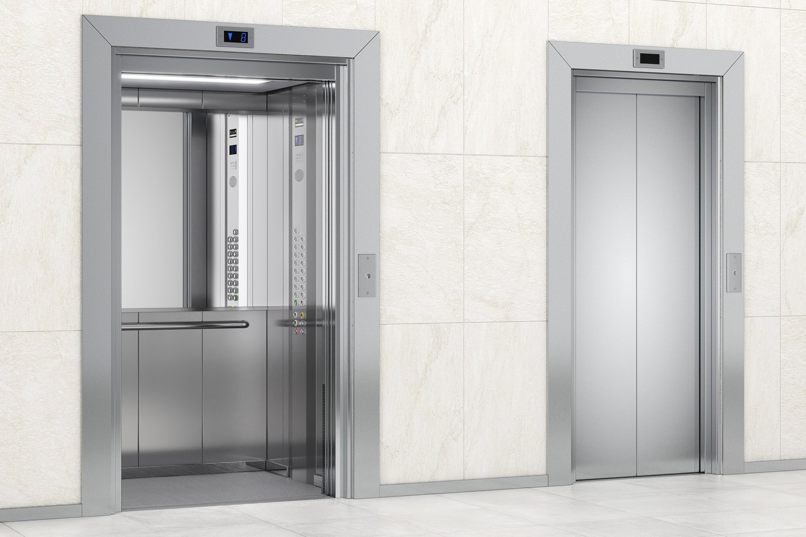 OTIS Gen 2 Elevator 3D Model - TurboSquid 2452106
