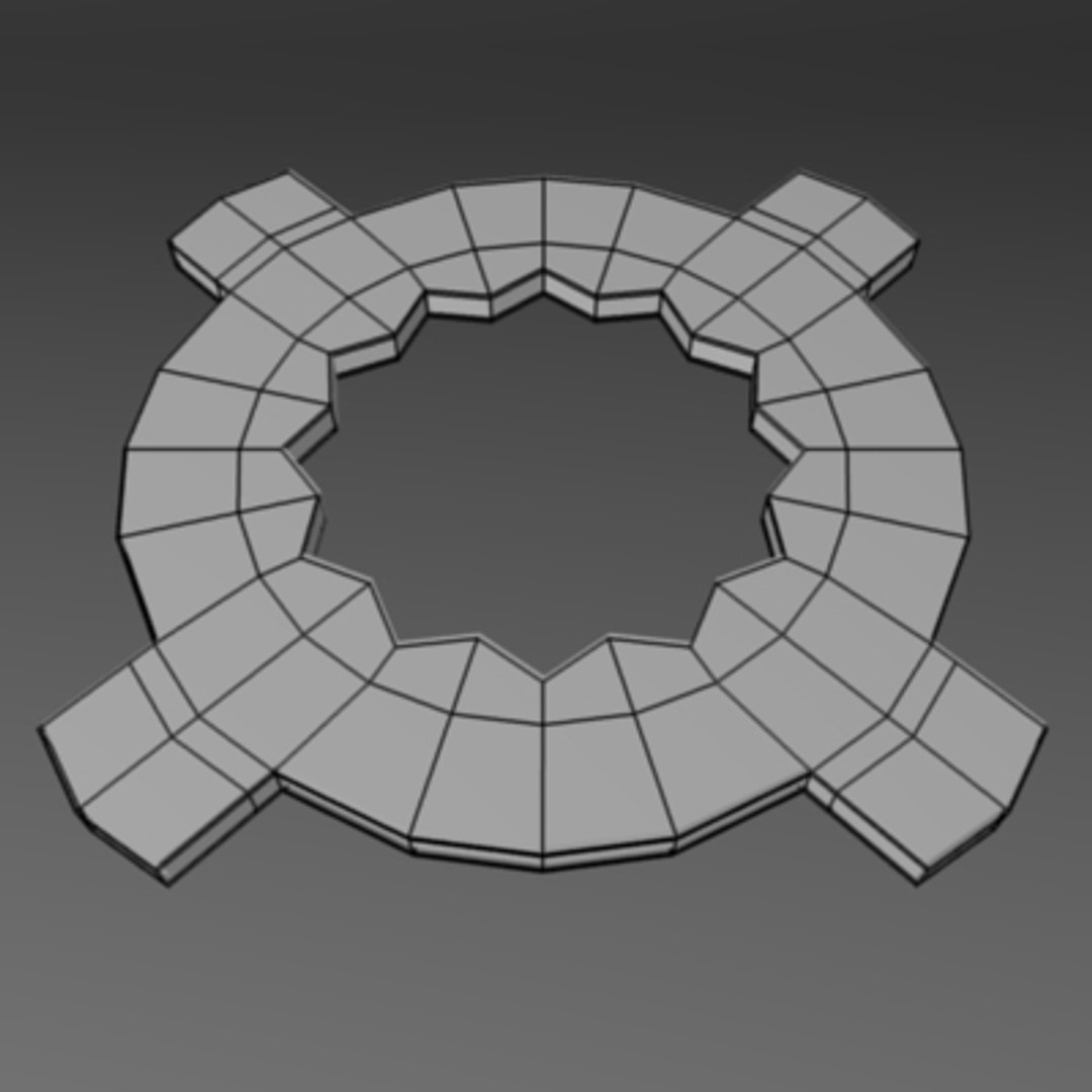 3d metal component model