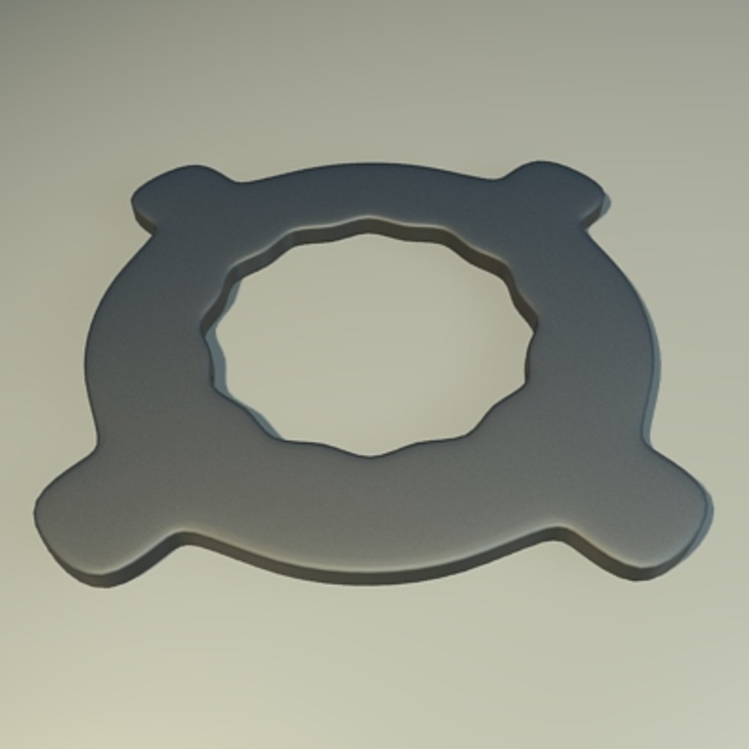 3d metal component model