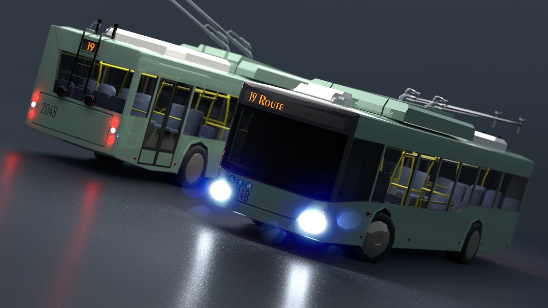 MAZ Minsk City Bus Collection 3D - TurboSquid 2010022