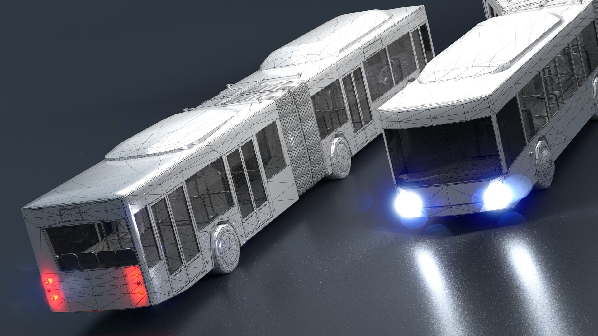 MAZ Minsk City bus collection 3D - TurboSquid 2010022