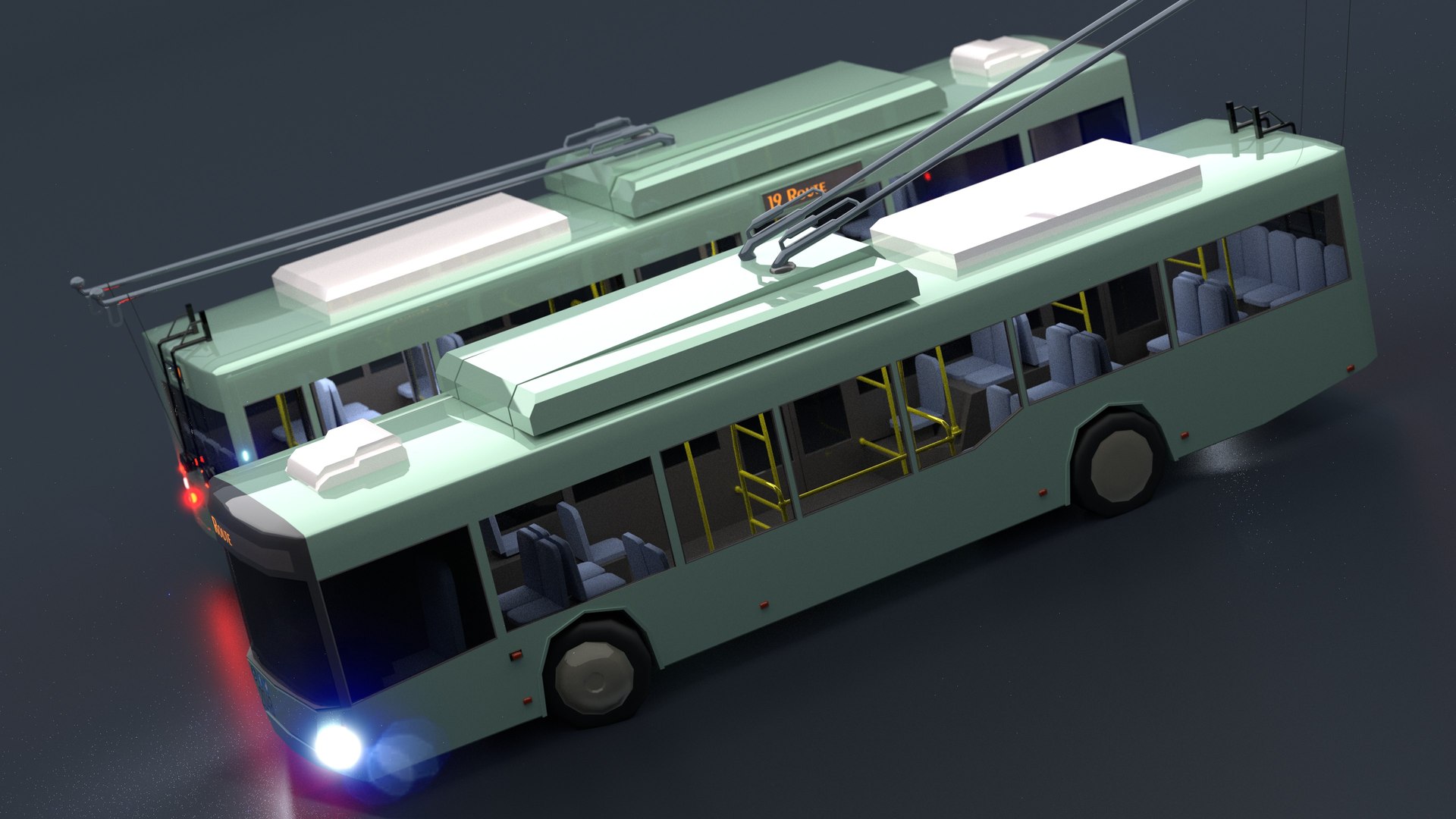 MAZ Minsk City Bus Collection 3D - TurboSquid 2010022