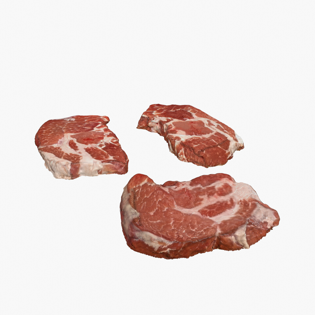 3d Steak - Pork