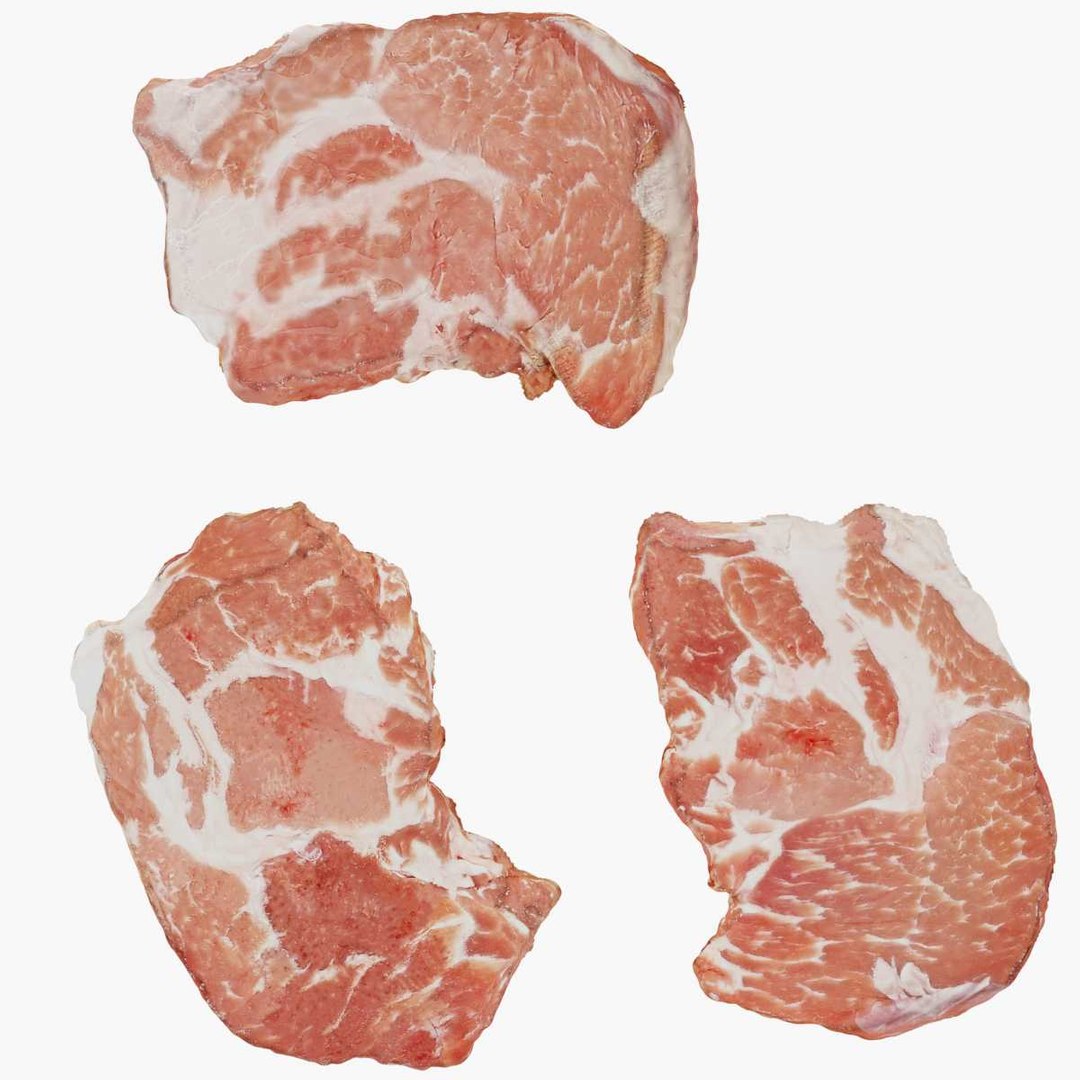 3d Steak - Pork