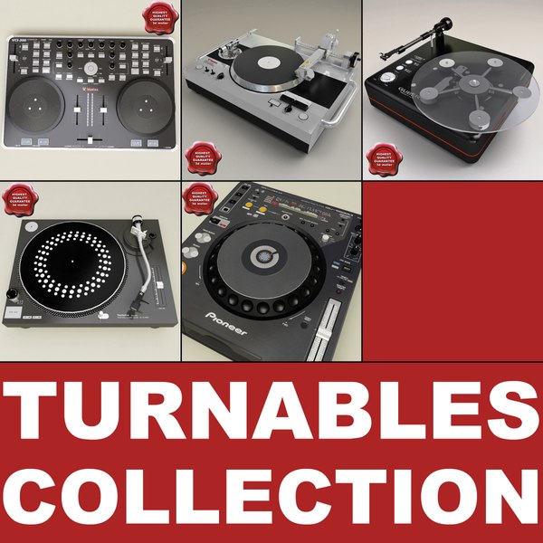 Free 3D Turntable-Dj Models | TurboSquid