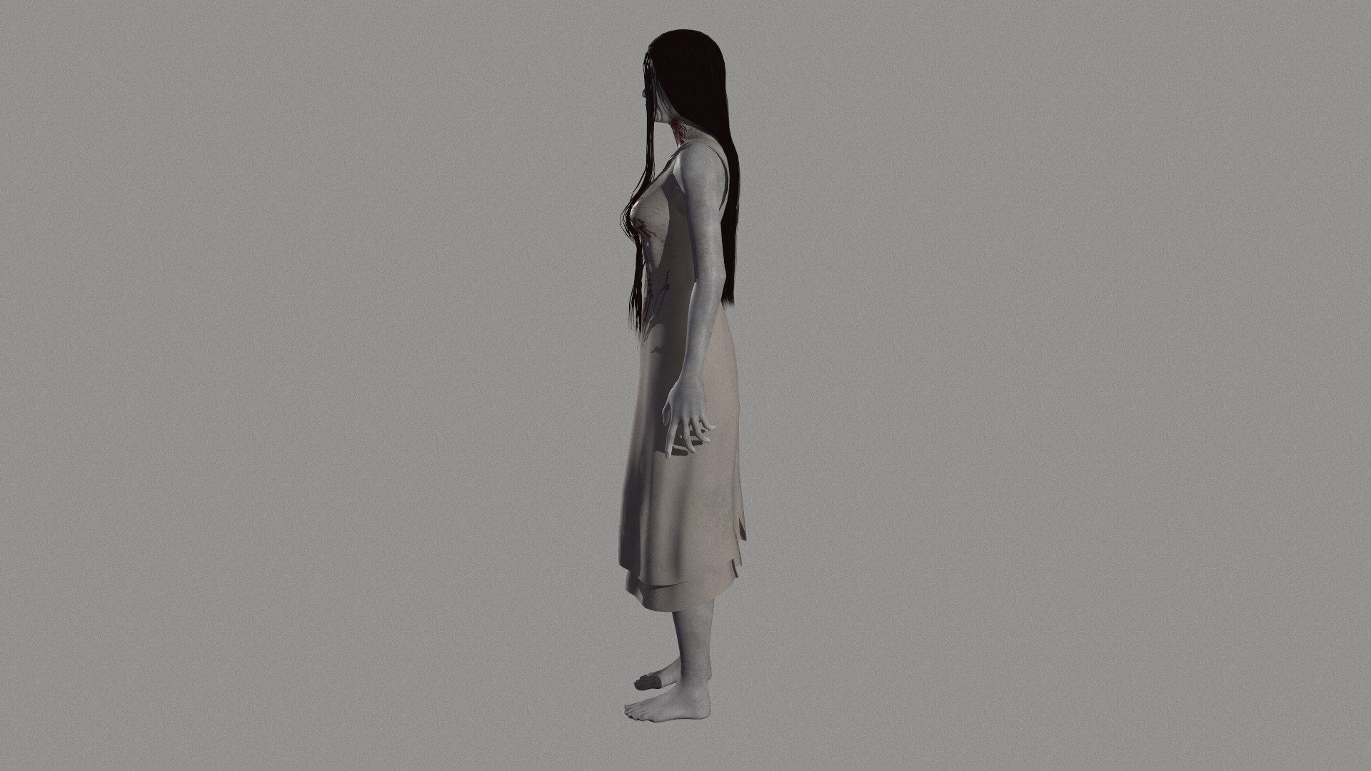 3D Model Ghost Woman - TurboSquid 2120829