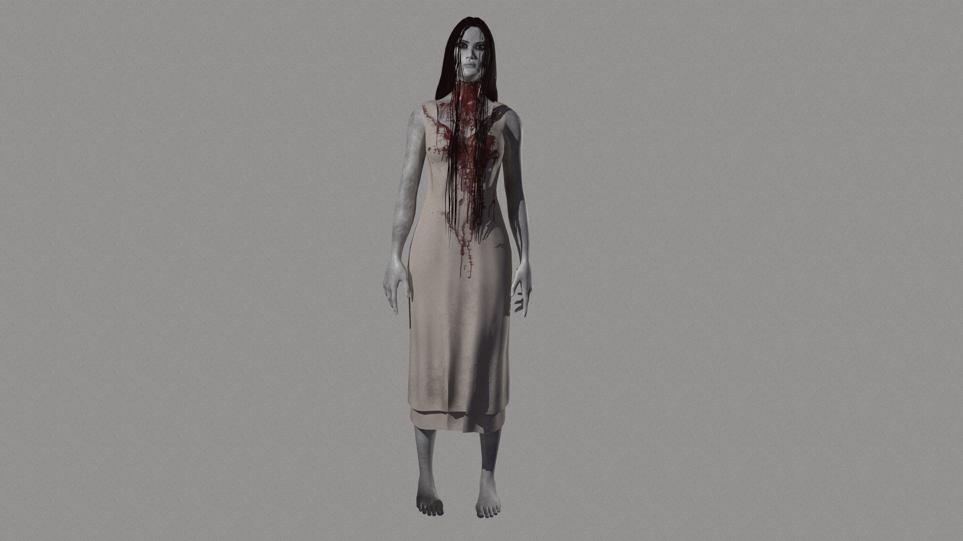 3D Model Ghost Woman - TurboSquid 2120829