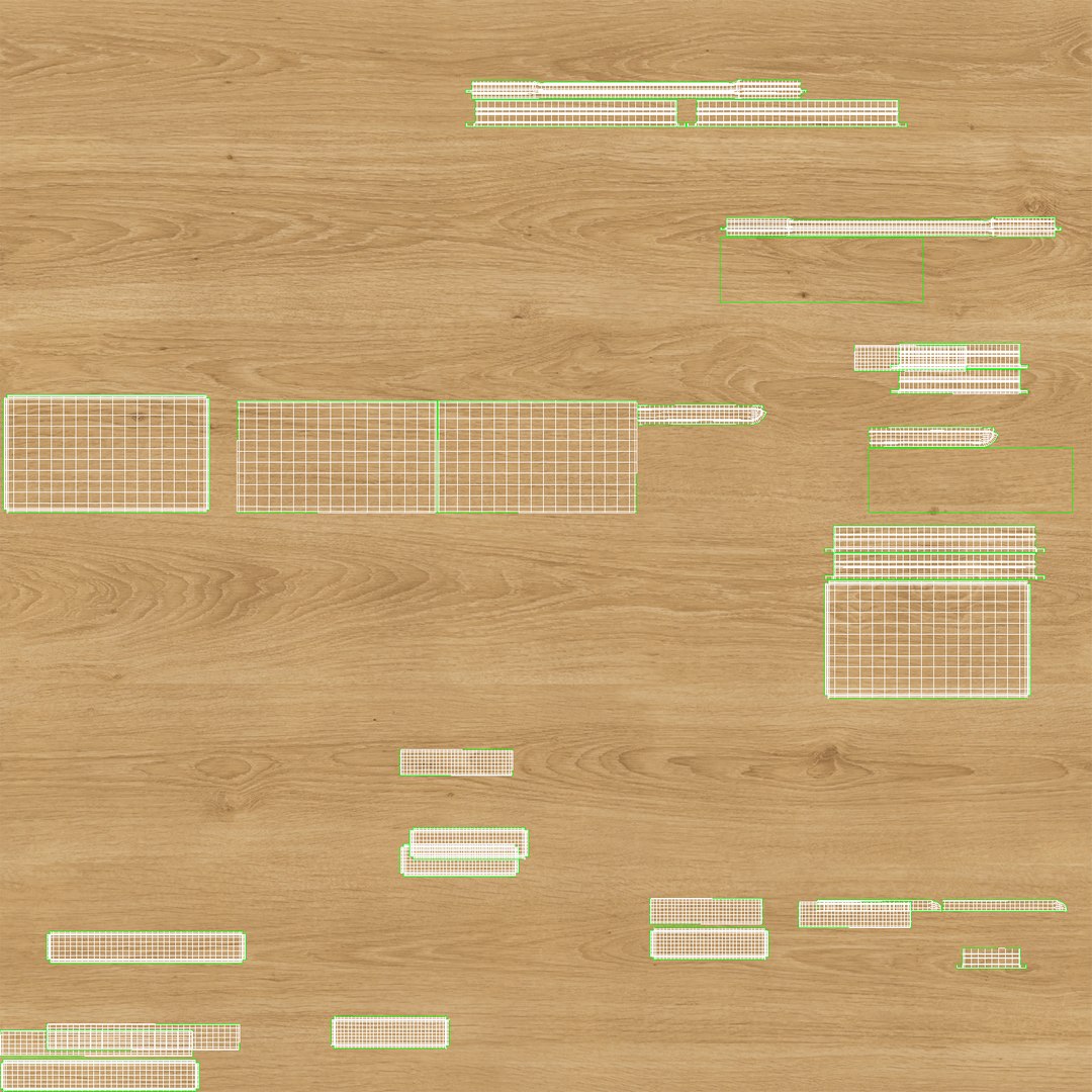 3D bed base 03 charcoal model - TurboSquid 1449304