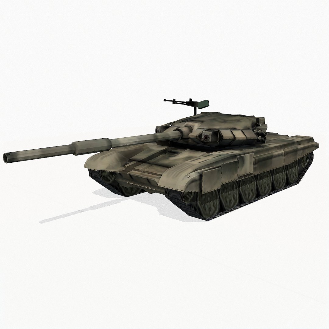 3d Model T-90 Battle Tank