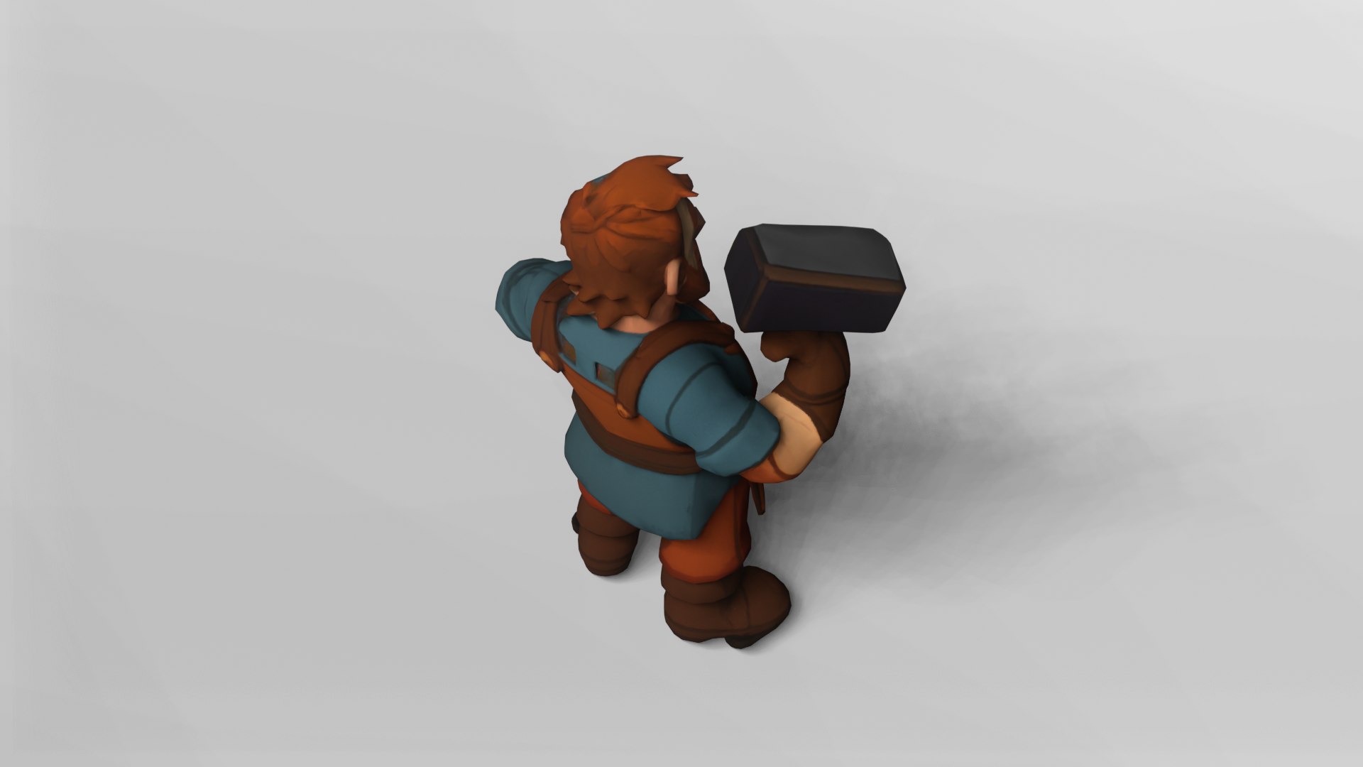 Friendly Blacksmith Character 3D Model 3D Model - TurboSquid 2415608
