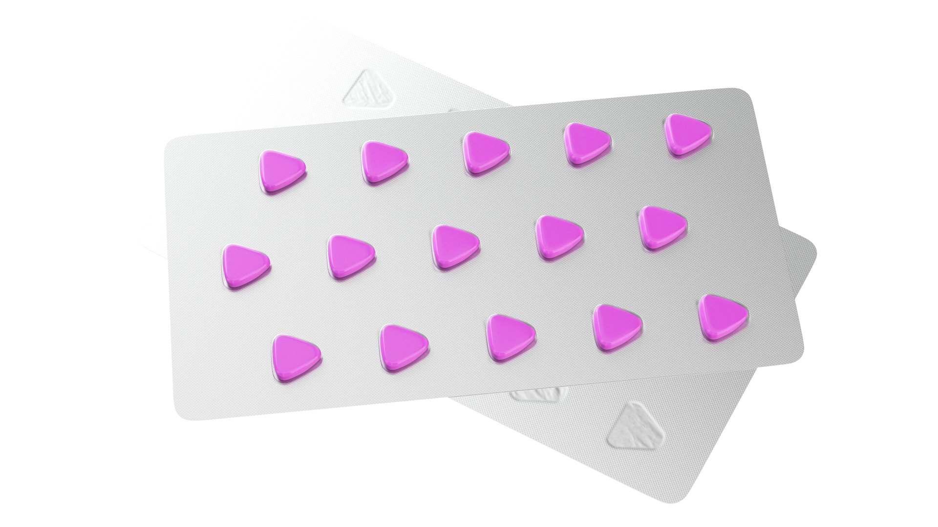Pills Blister Pack 3D - TurboSquid 2153057