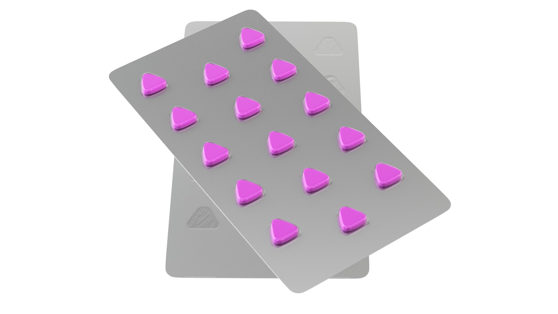 Pills Blister Pack 3D - TurboSquid 2153057