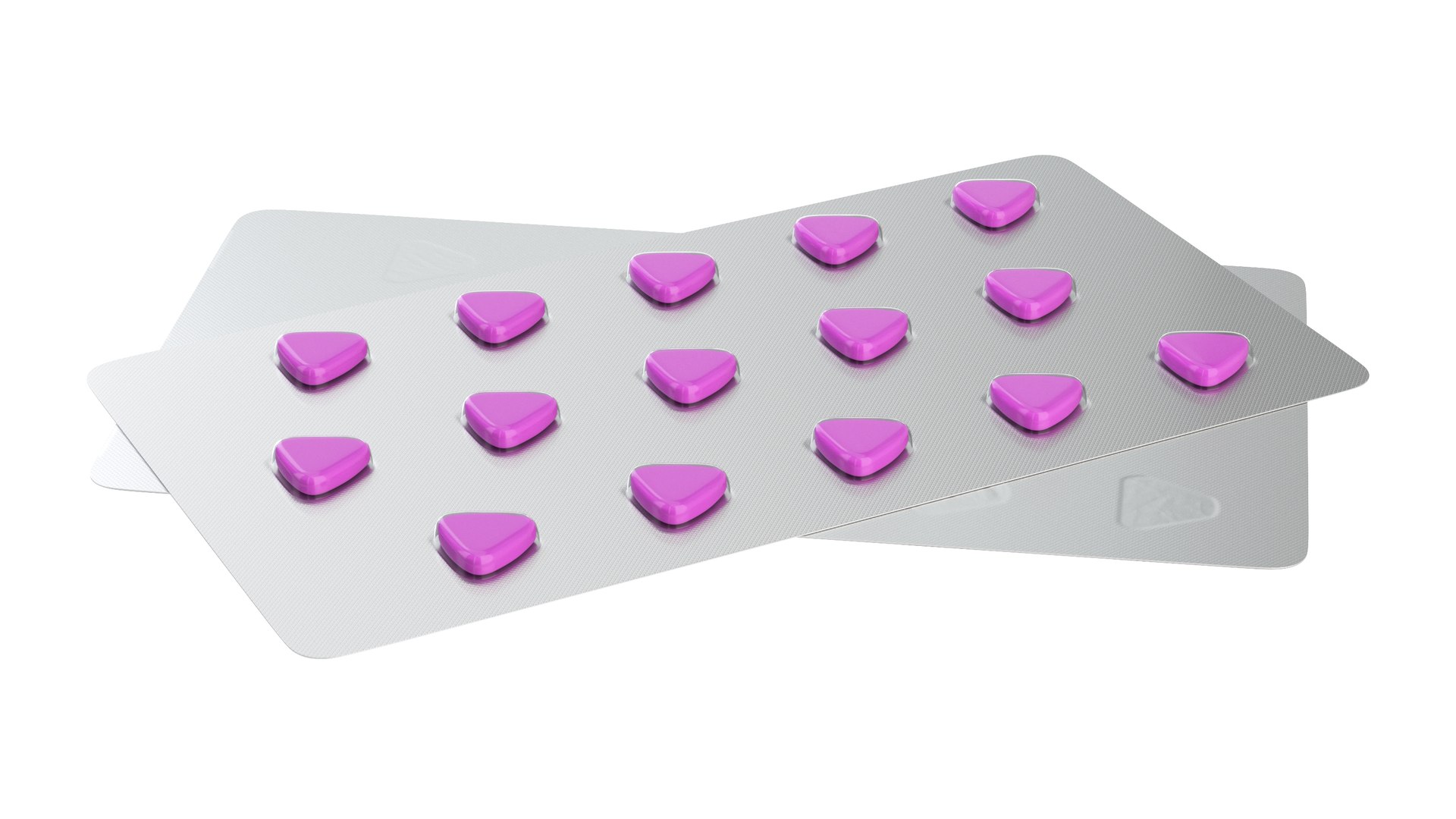 Pills Blister Pack 3D - TurboSquid 2153057