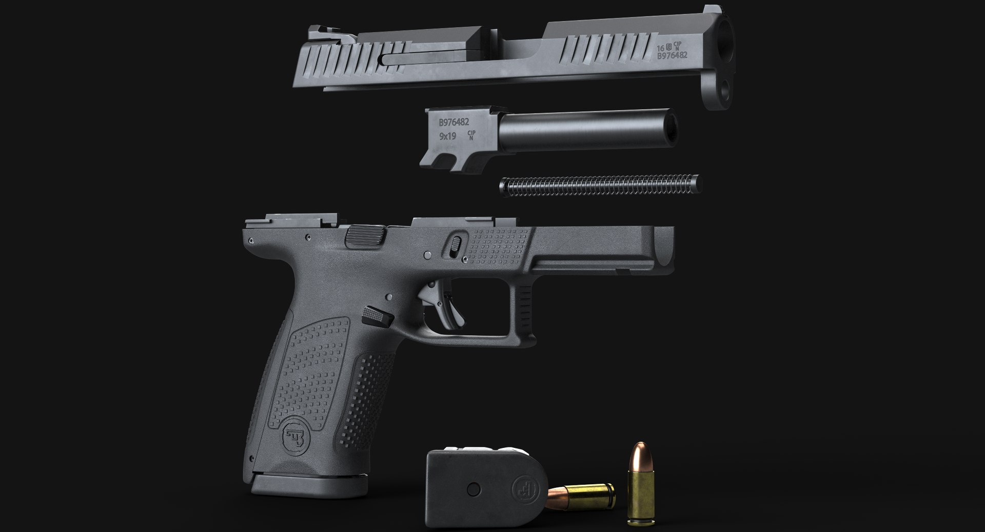 Cz p-10 c model - TurboSquid 1434941