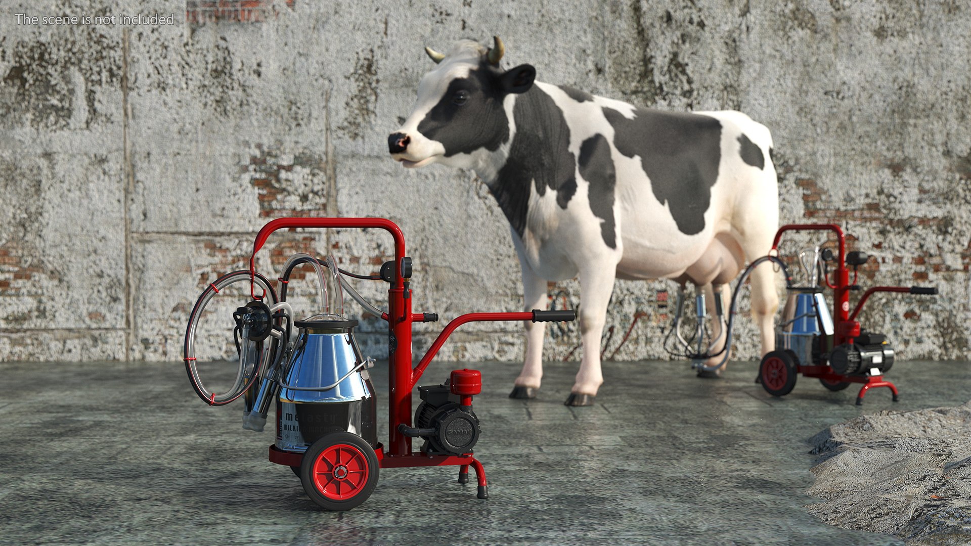 Milking Machine 3d Model Turbosquid 1916190
