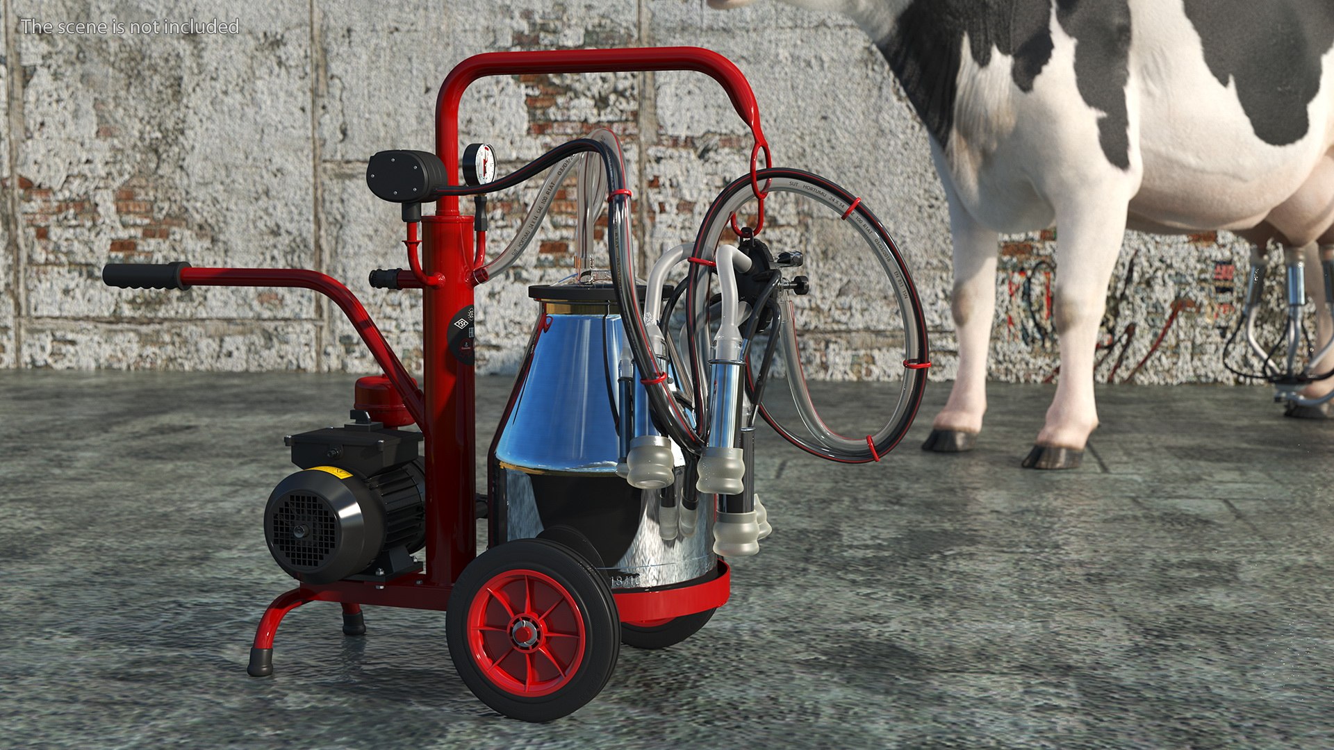 Milking Machine 3D Model - TurboSquid 1916190