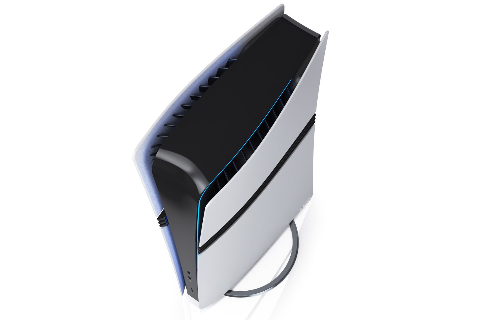 Sony Playstation 5 Pro Digital And Disk Edition Consoles 3D Model ...