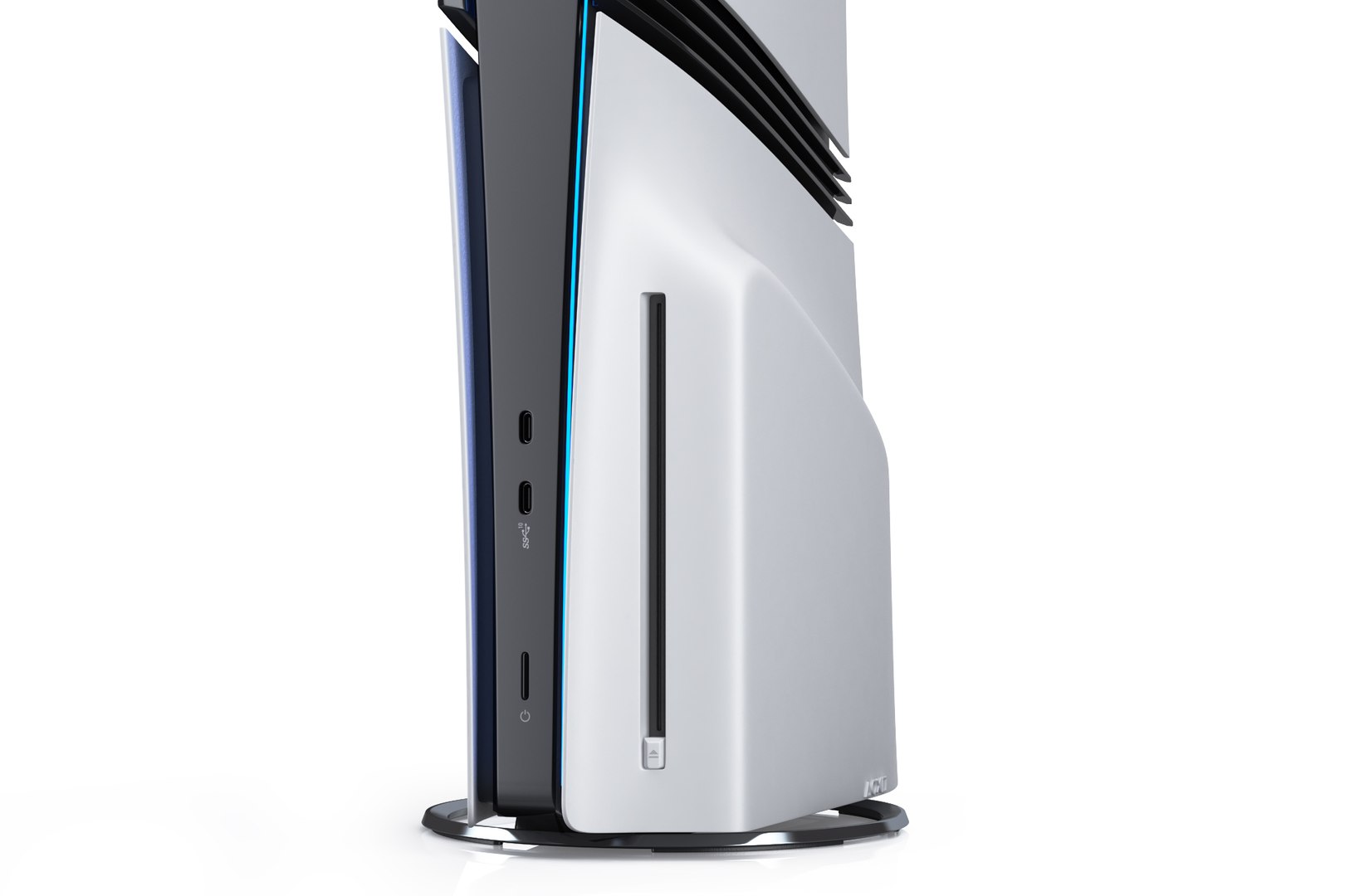 Sony Playstation 5 Pro Digital And Disk Edition Consoles 3D Model ...