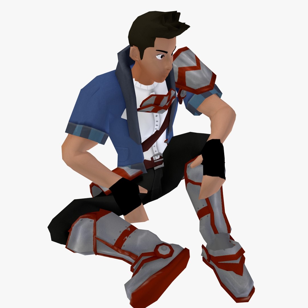 3D Stylized Male Character - TurboSquid 1284320