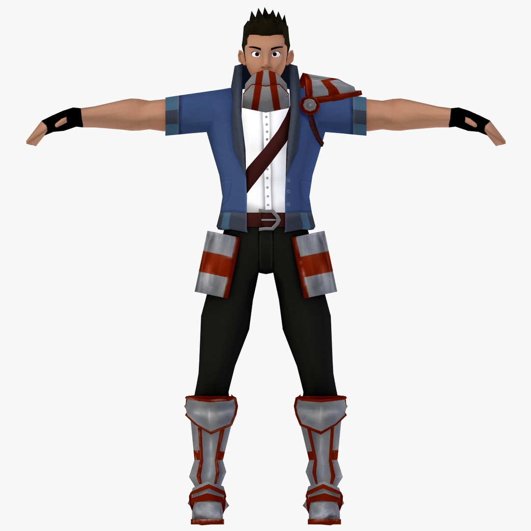 3D Stylized Male Character - TurboSquid 1284320