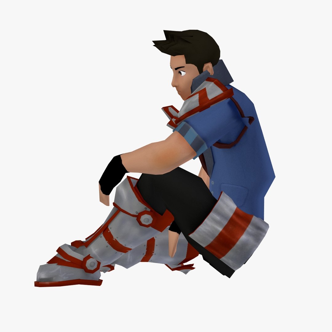 3D Stylized Male Character - TurboSquid 1284320