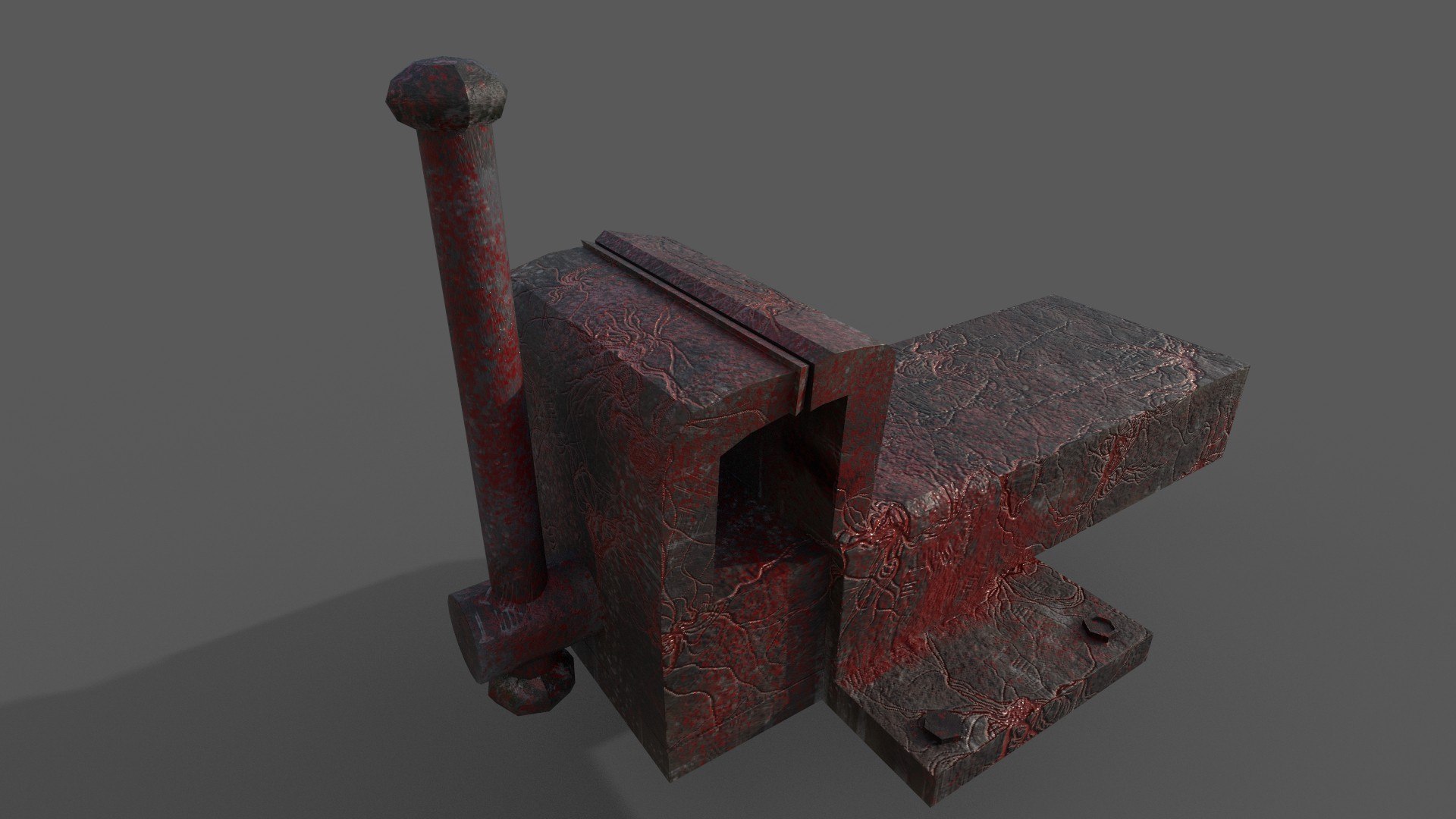 Dark Realms Meets Butchery Legacy Mansion Tools Organ Pail 3D Model ...