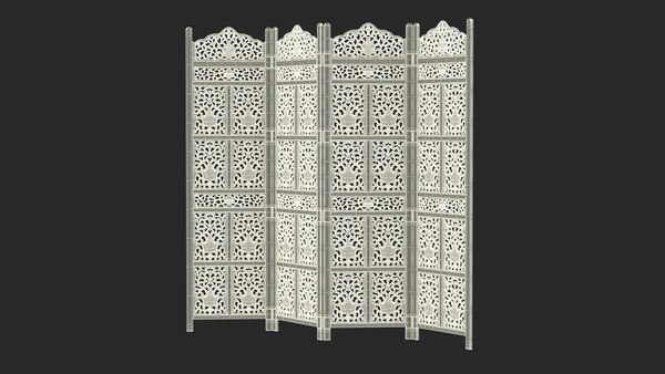 modelo 3d Divisor de pantalla plegable independiente - TurboSquid 2171893