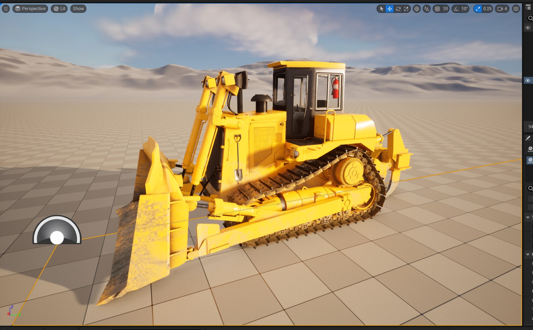 Bulldozer 3D Model - TurboSquid 1974767