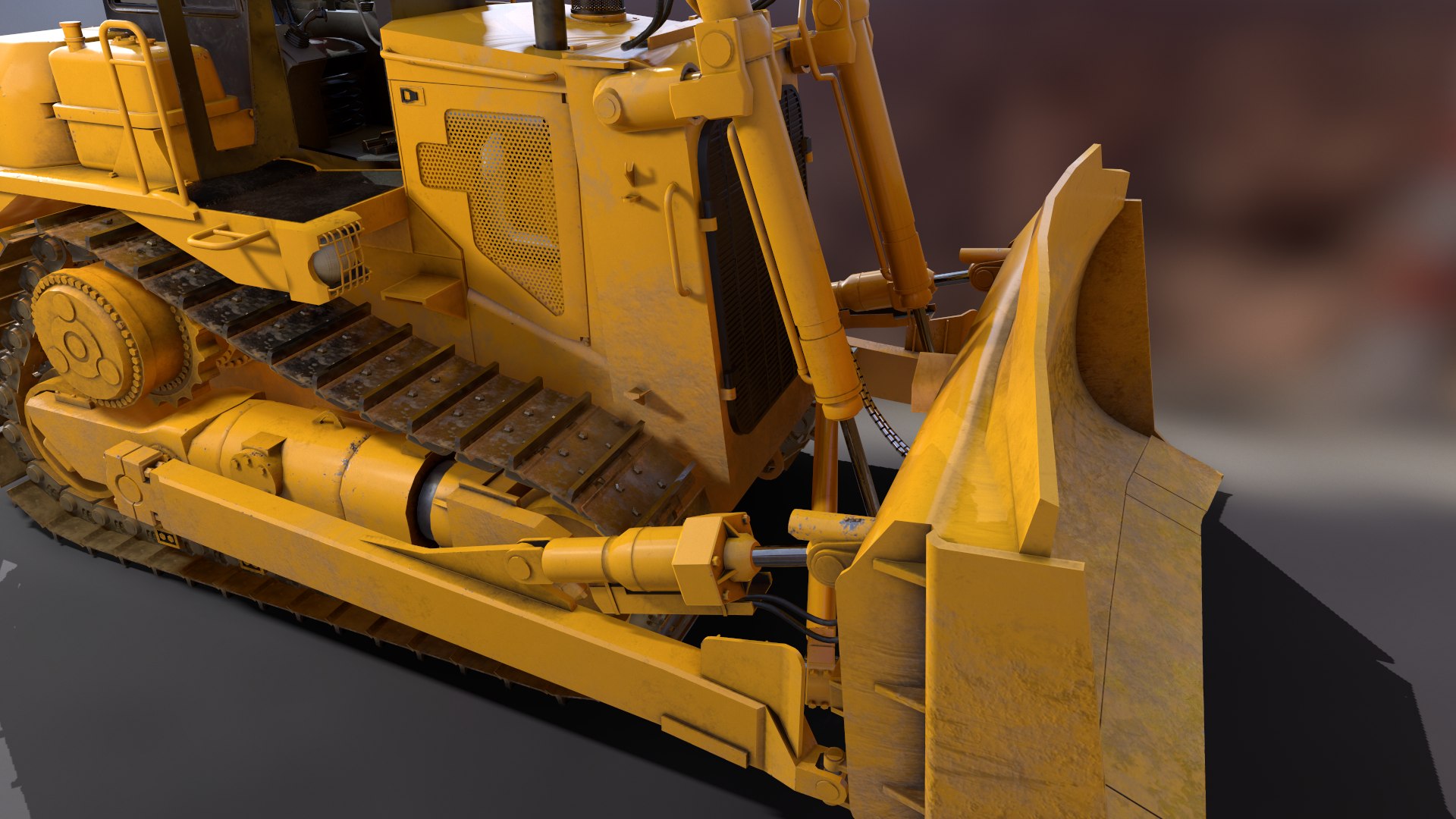 Bulldozer 3D Model - TurboSquid 1974767
