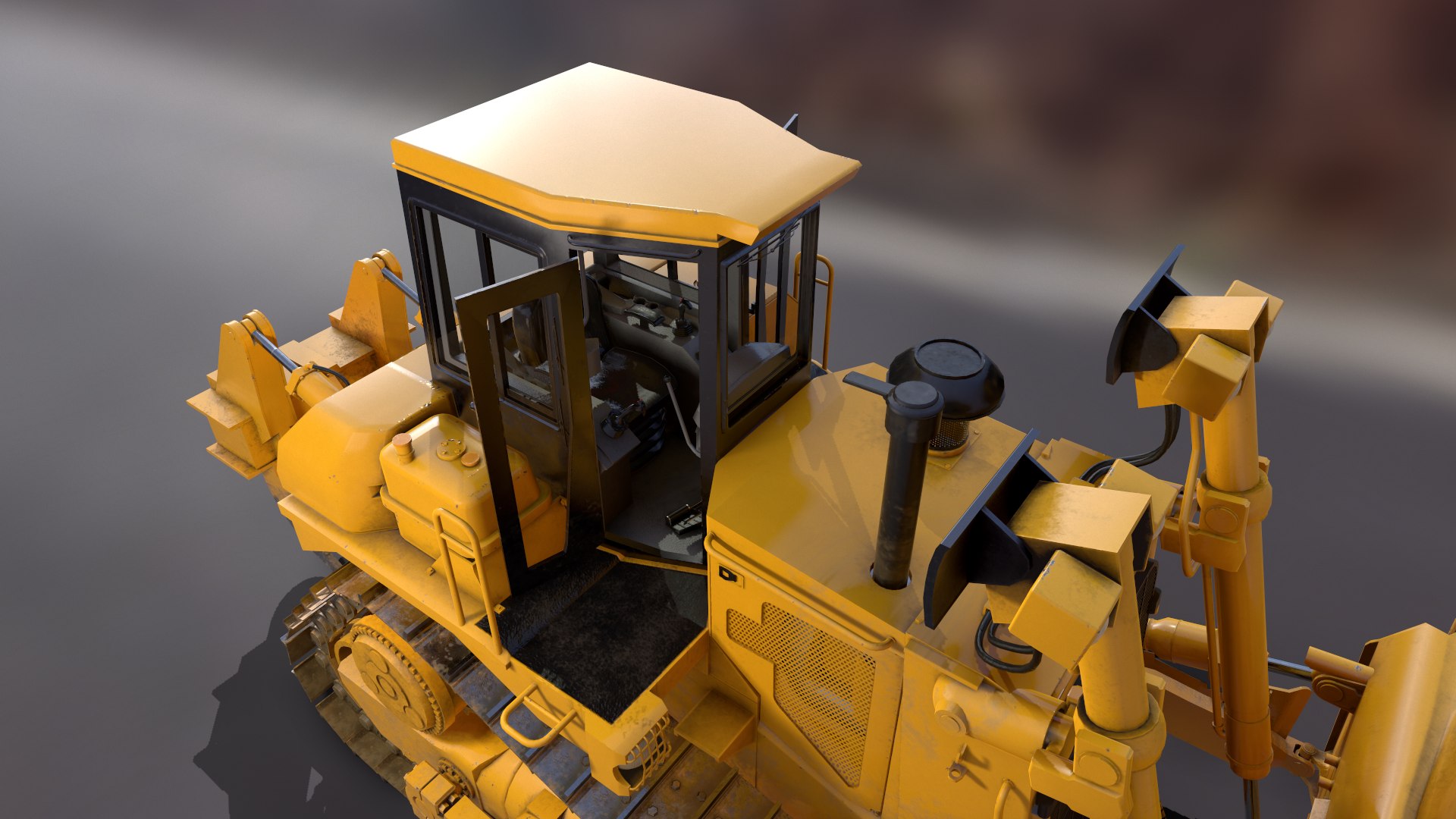 Bulldozer 3D Model - TurboSquid 1974767