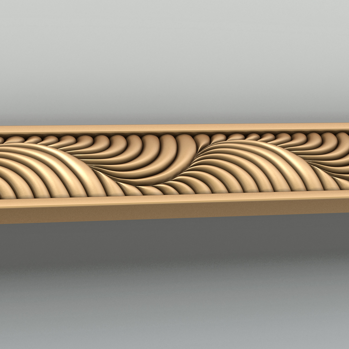 decorative molding 3d max