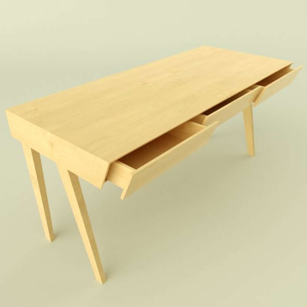 beacon desk 3d 3ds