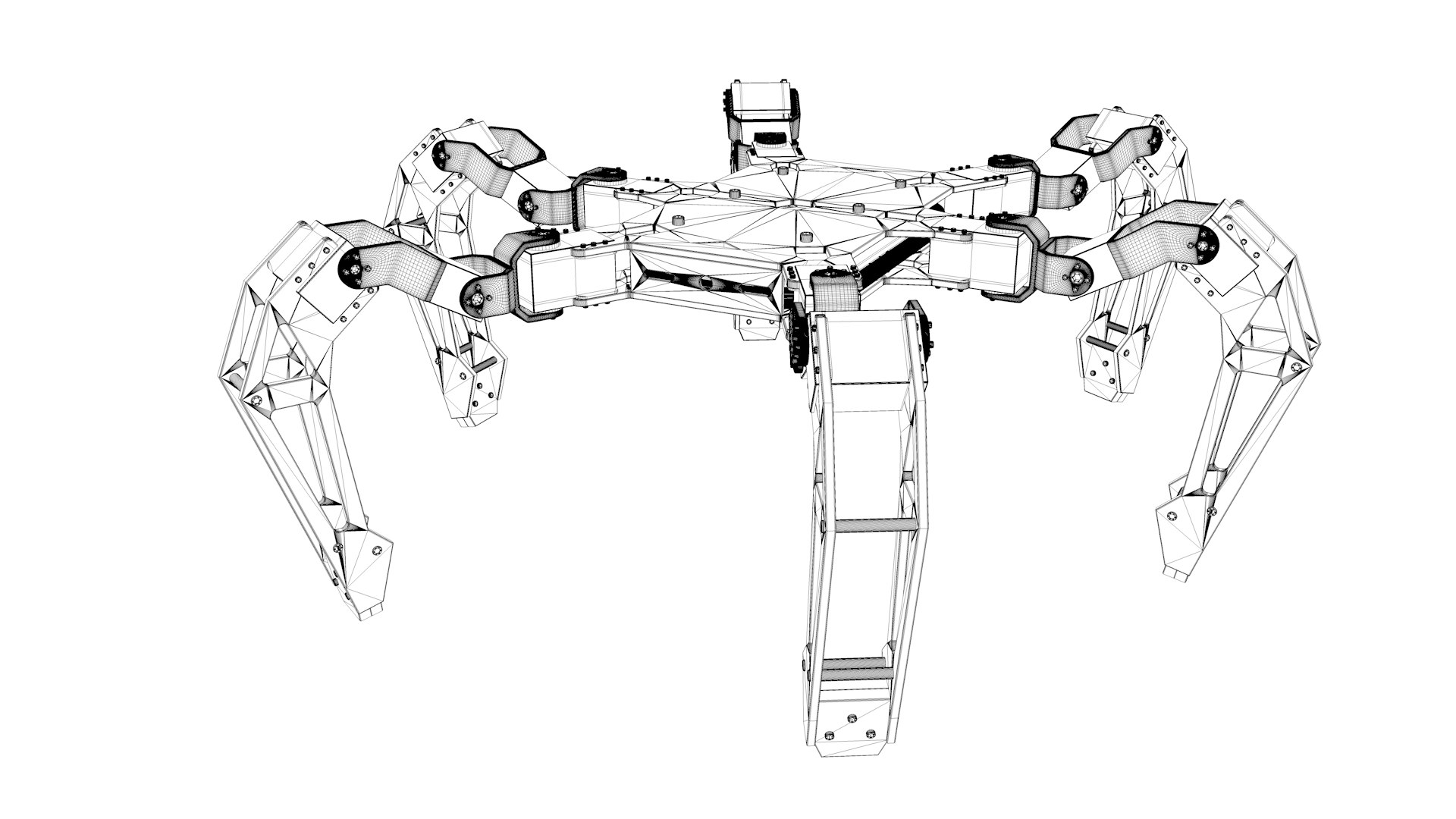 C4d Hexapod Concept