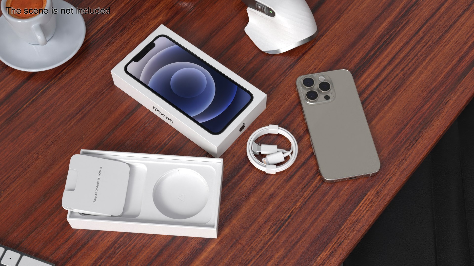 3D Model Apple IPhone 15 Pro Unpacked - TurboSquid 2261356