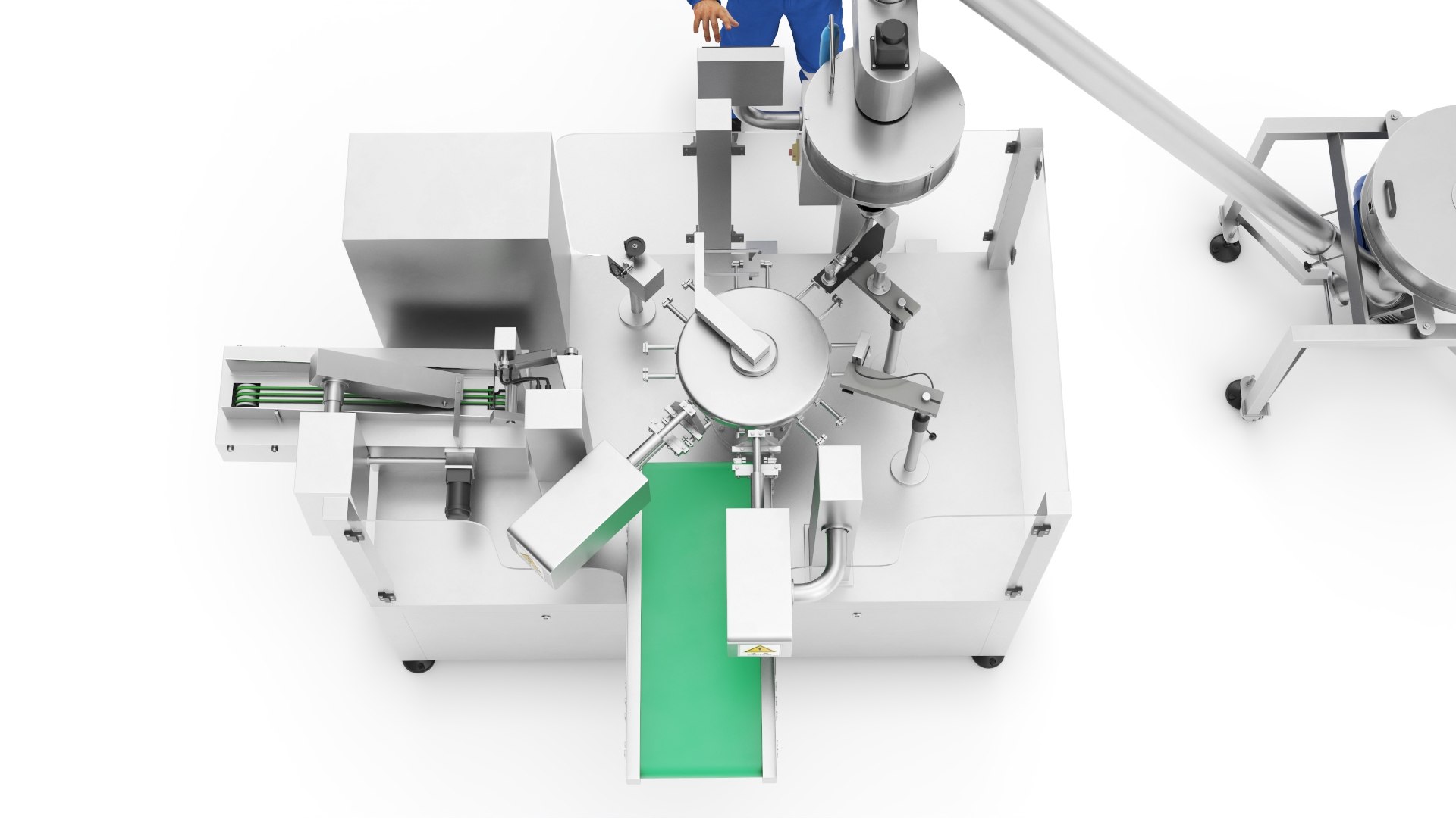 3D Bulk Product Packaging Machine Operation Worker Model - TurboSquid ...