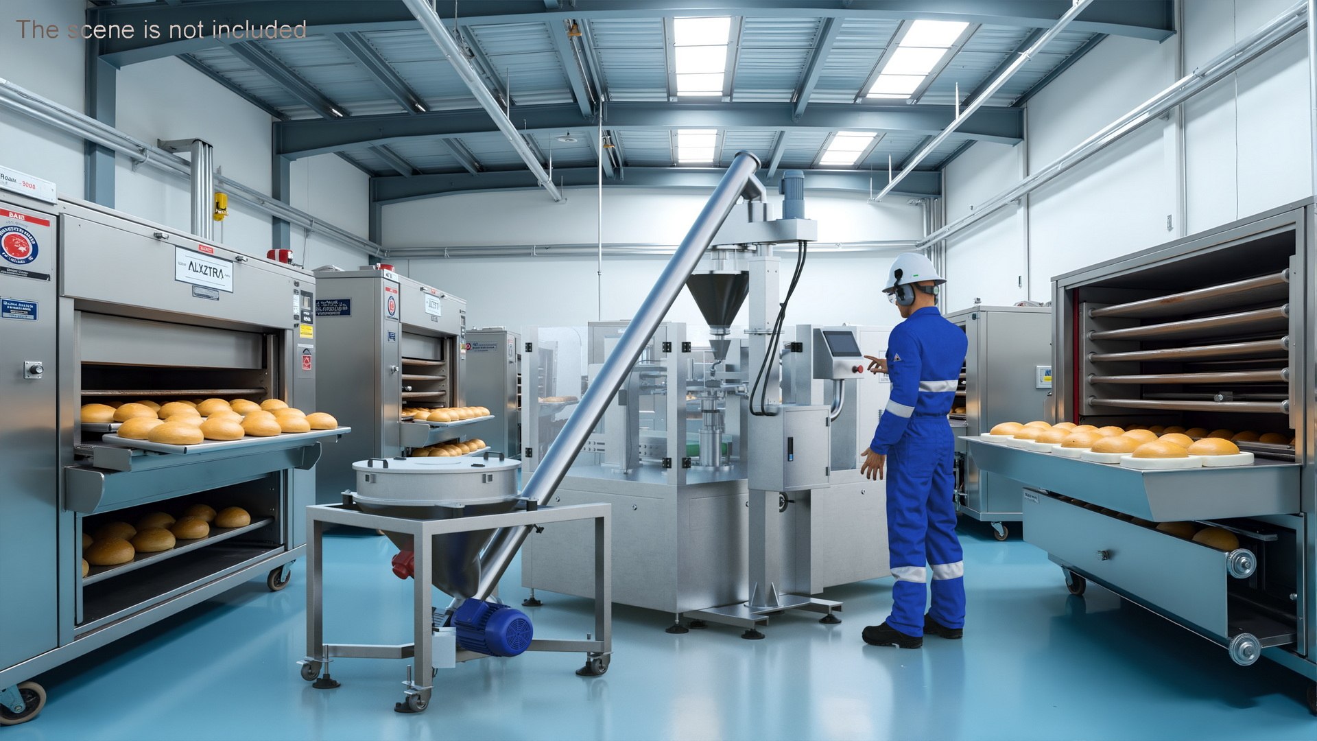 3D Bulk Product Packaging Machine Operation Worker Model - TurboSquid ...